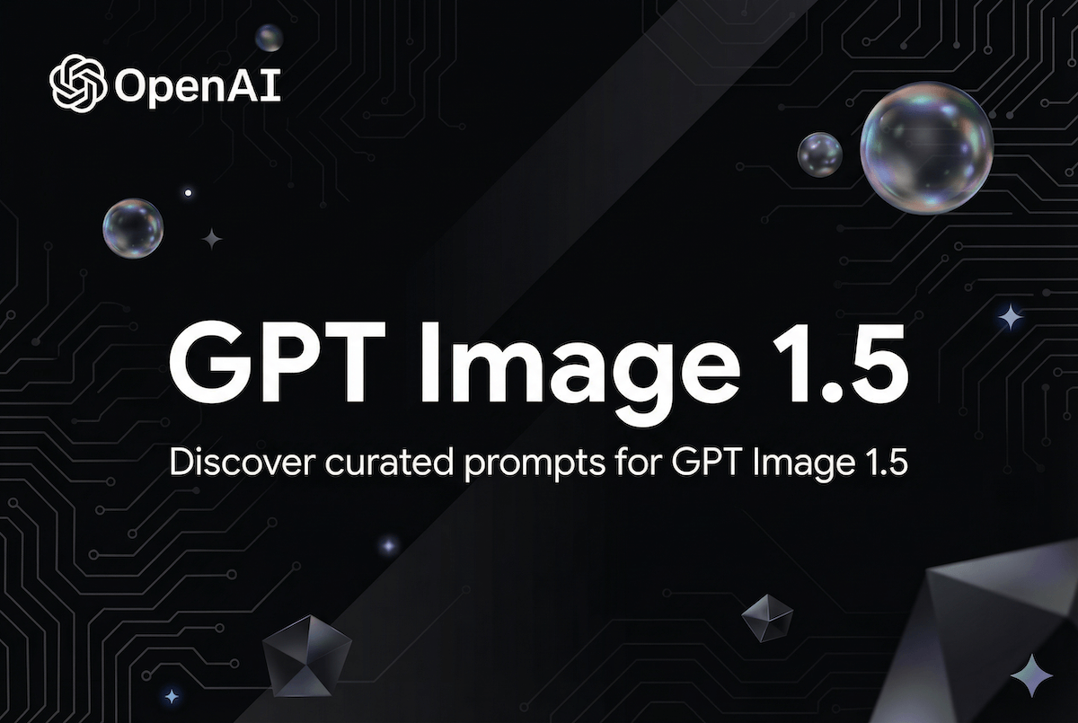 GPT Image 1.5 Prompts - Precise Editing & High-Quality AI Image ...